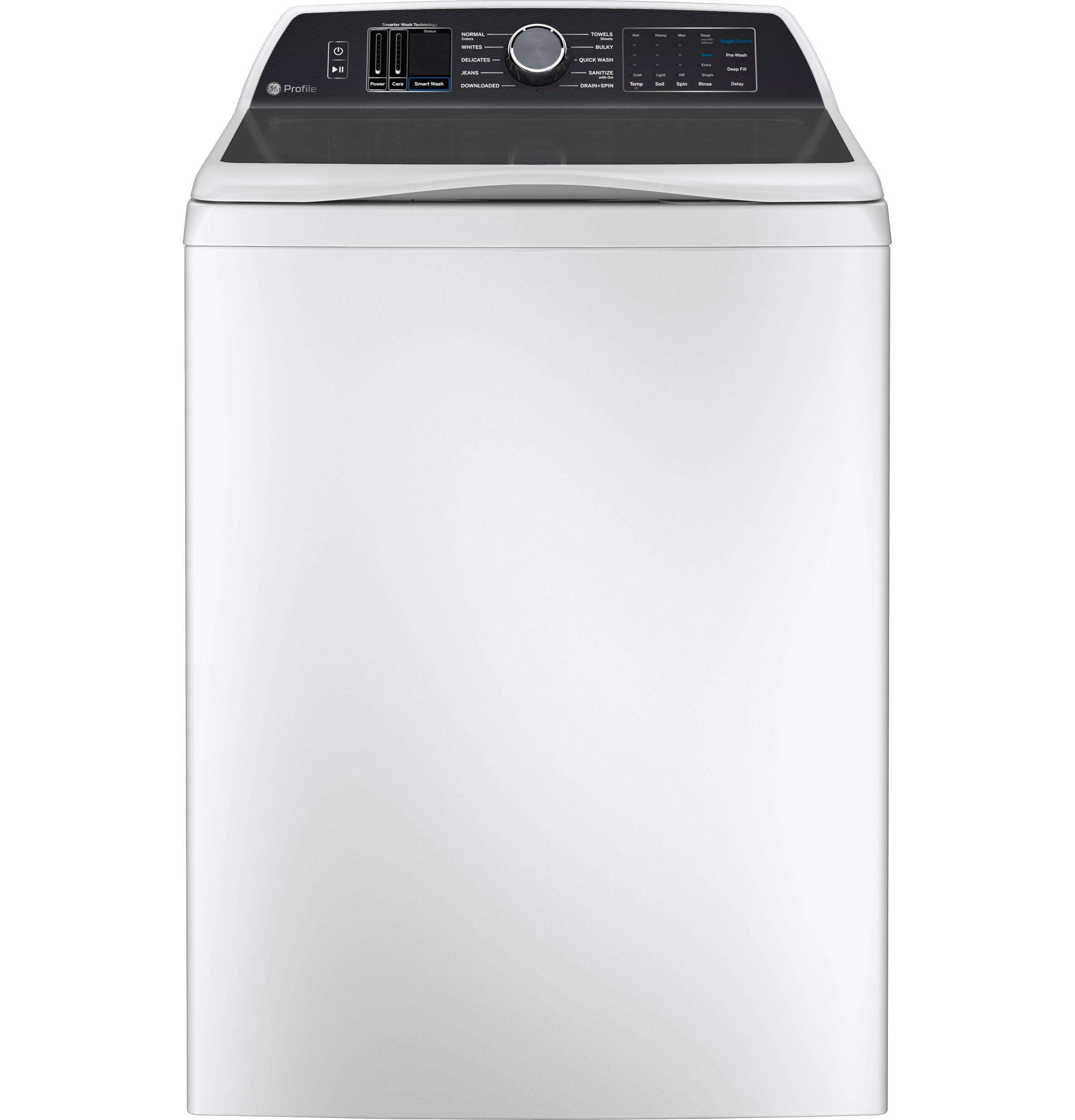 GE Profile ENERGY STAR 5. 4 cu. ft. Capacity Washer with Smarter Wash ...