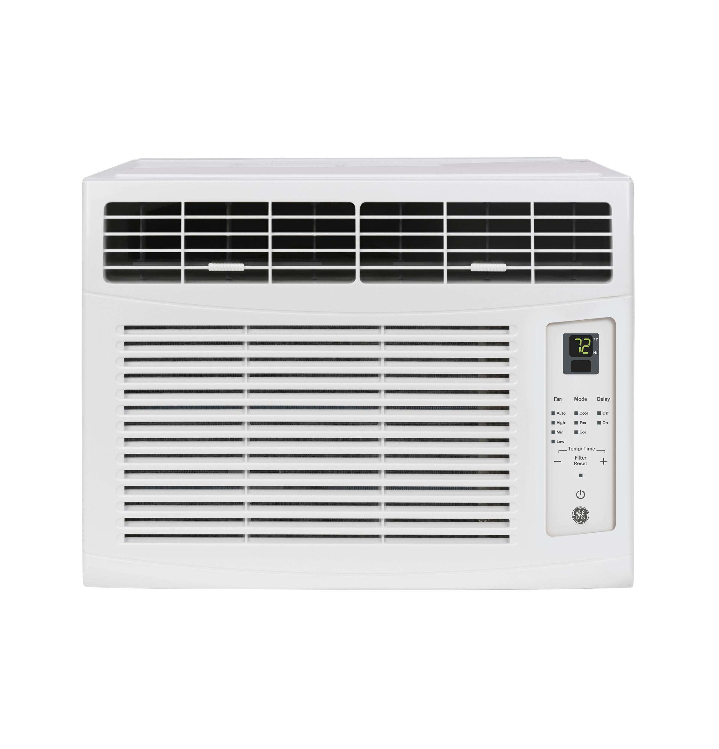 GE 6, 000 BTU Electronic Window Air Conditioner for Small Rooms up to ...